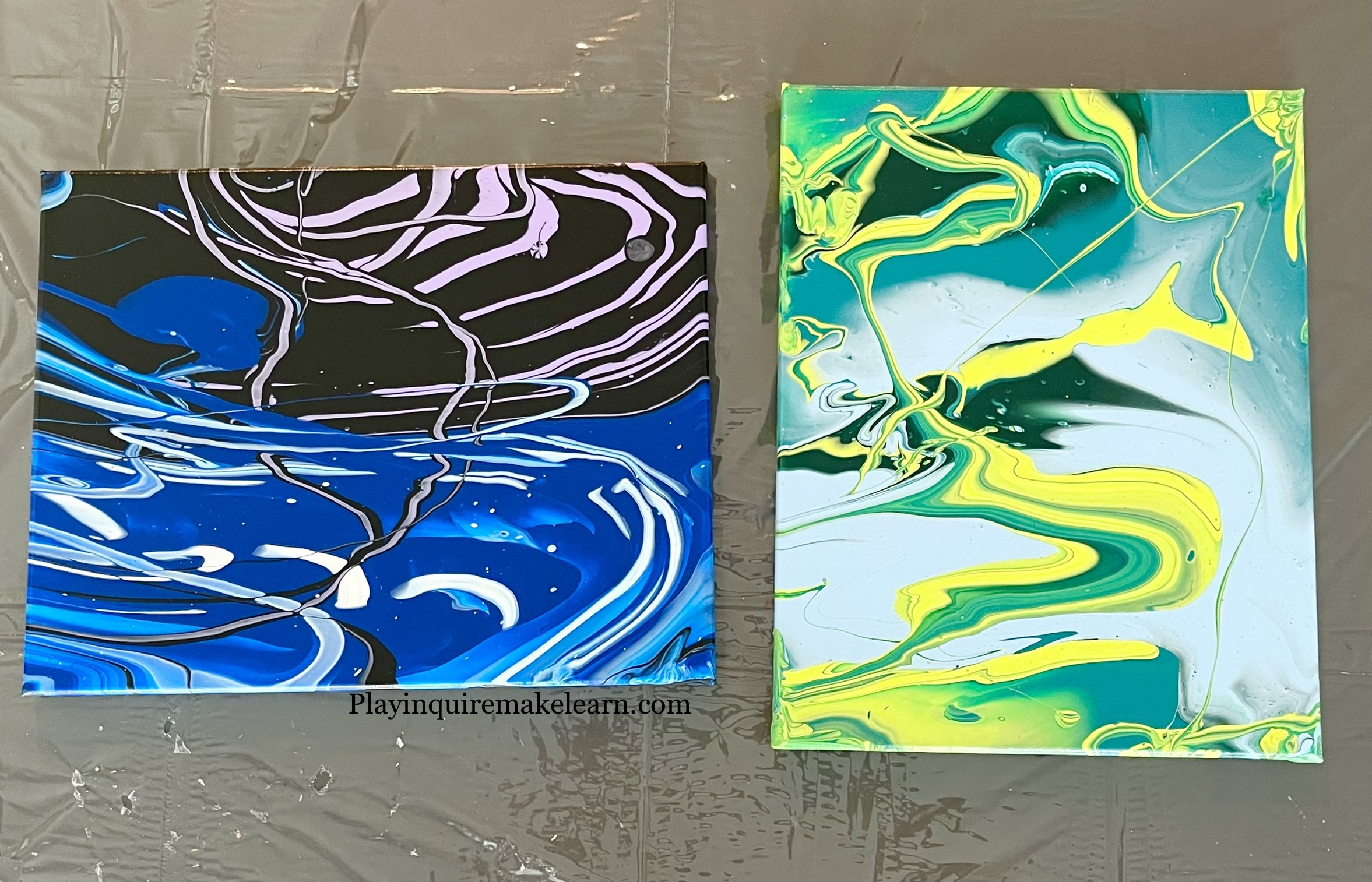 How To Paint With Fluid Art For Beginners - Play. Inquire. Make. Learn.